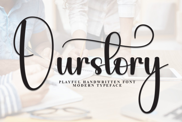 Ourstory Handwritten Font - Befonts