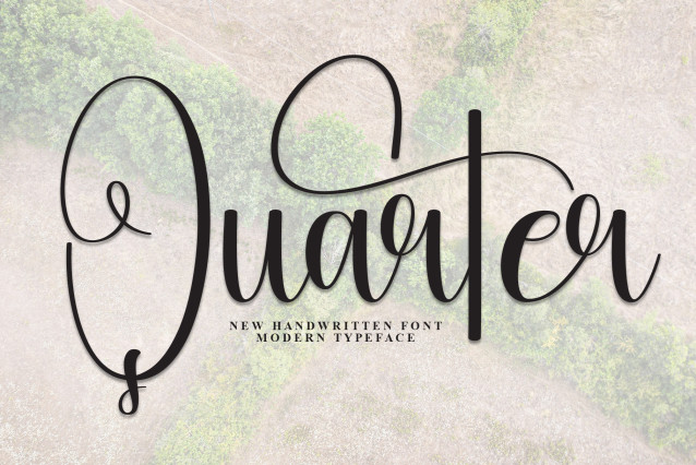 Quarter Handwritten Font - Download Free Font