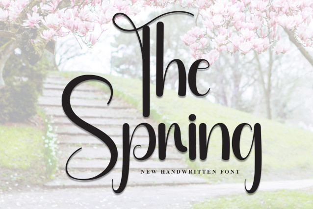 The Spring Handwritten Font - Download Free Font