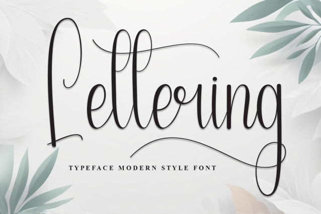 Lettering Handwritten Font - Download Free Font