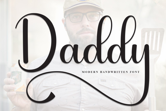 Daddy Handwritten Script Font - Befonts
