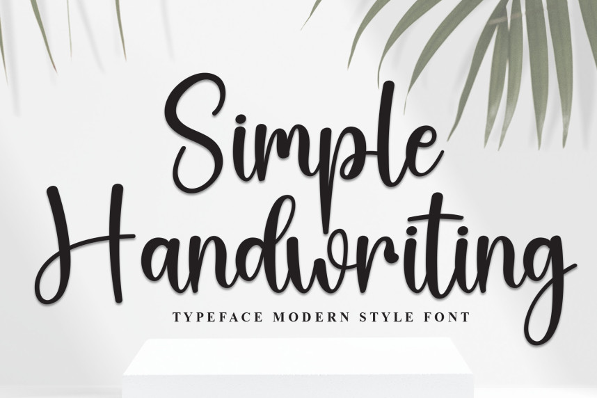 Simple Handwriting Font - Download Free Font