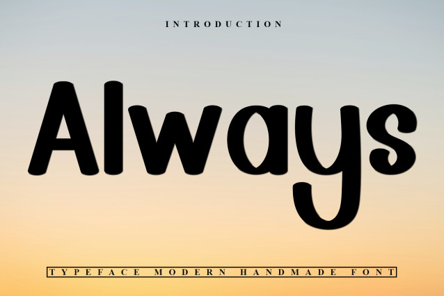 Always Modern Font - Download Free Font