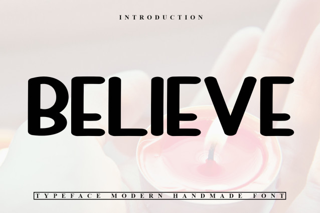 Believe Script Handwritten Font - Download Free Font