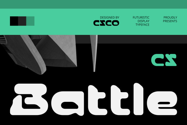 CS Battle Font - Download Free Font