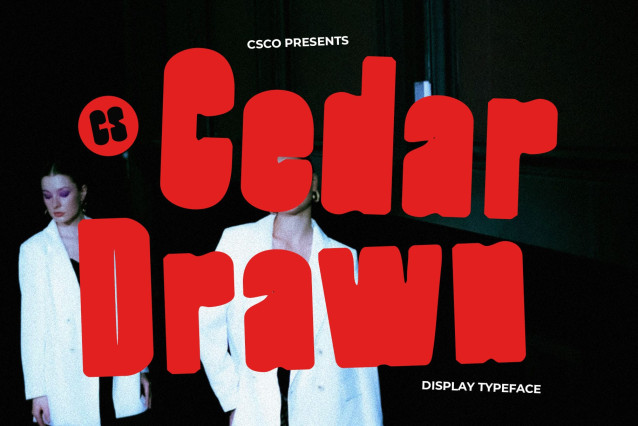 CS Cedar Drawn Font - Download Free Font