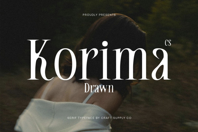 CS Korima Drawn Font - Befonts