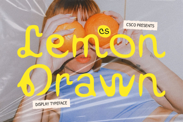 CS Lemon Drawn Font - Befonts
