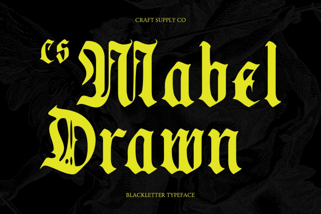 CS Mabel Drawn Font - Befonts