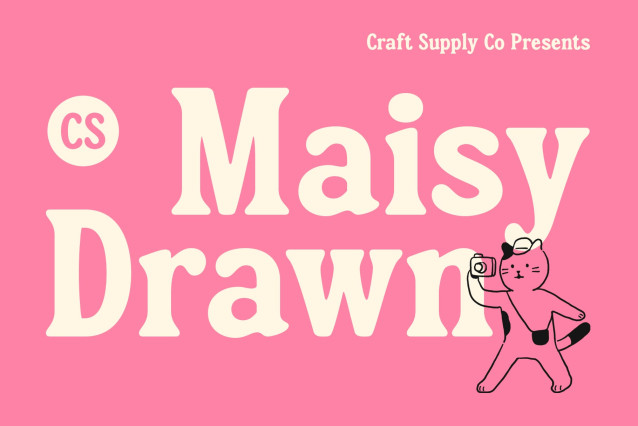 CS Maisy Drawn Font - Download Free Font