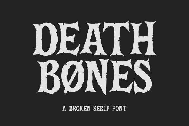 Death Bones Font - Download Free Font