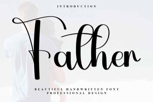 Father Handwritten Script Font - Download Free Font