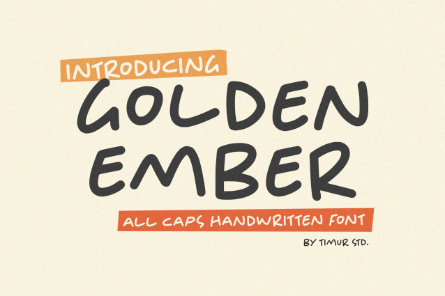 Golden Ember Font - Download Free Font