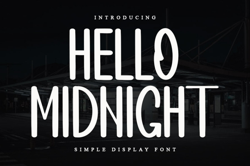 Hello Midnight Script Font - Download Free Font
