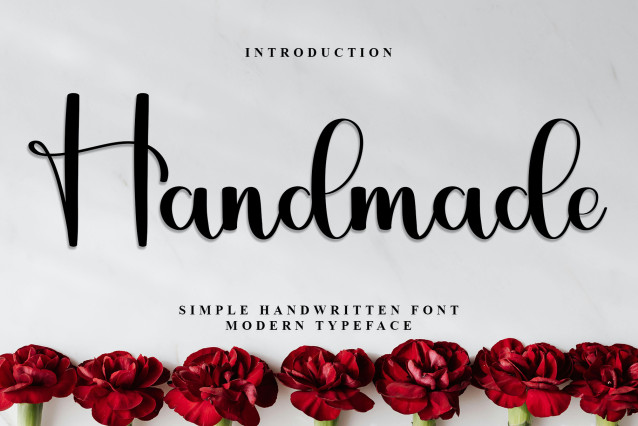 Handmade Handwritten Font - Befonts