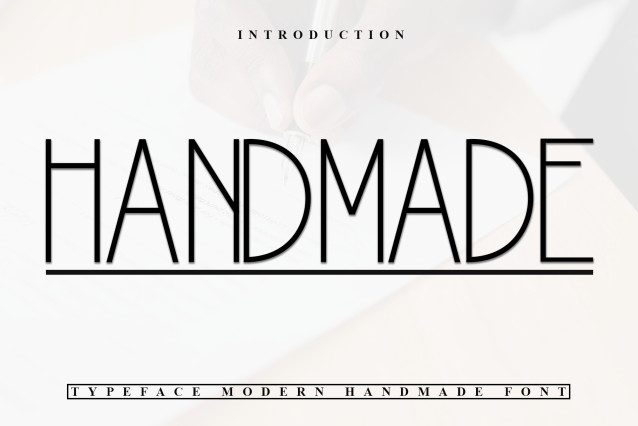 Handmade Modern Script Font - Befonts