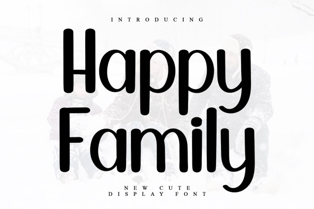 Happy Family Modern Script Font - Befonts