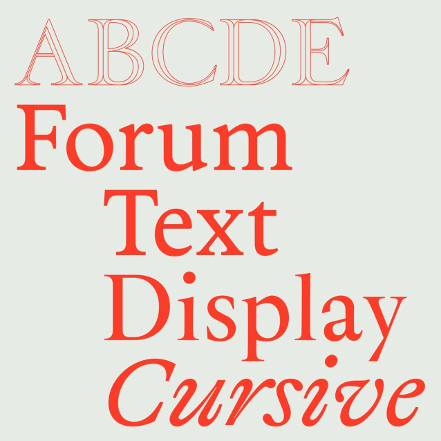 OPR Forum Font - Befonts