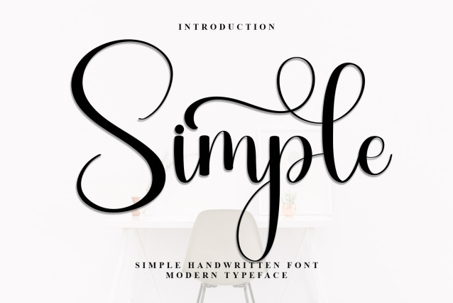 Simple Modern Handwritten Font - Befonts