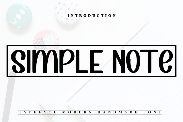 Simple Note Script Font - Download Free Font
