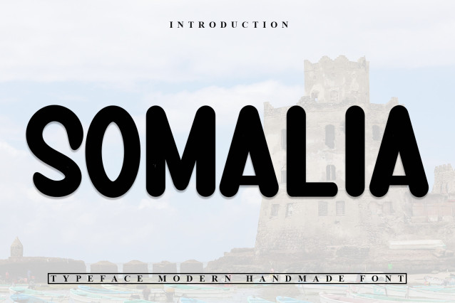 Somalia Script Font - Befonts