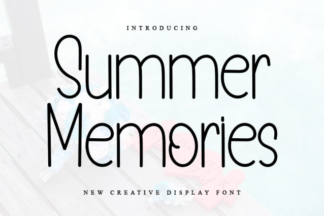 Summer Memories Font - Befonts
