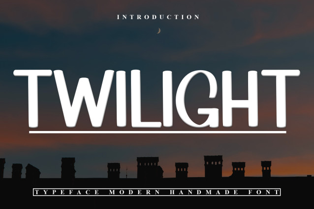 Twilight Modern Script Font - Befonts