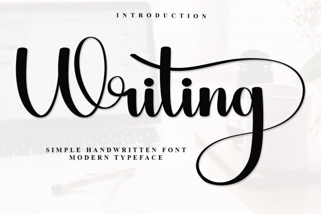 Writing Handwritten Font - Download Free Font