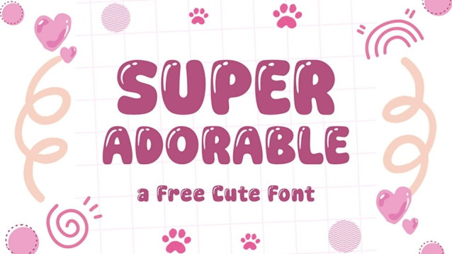 Super Adorable Handwritten Font - Befonts