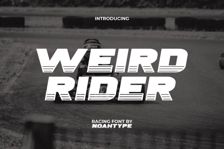 Weird Rider Font - Download Free Font