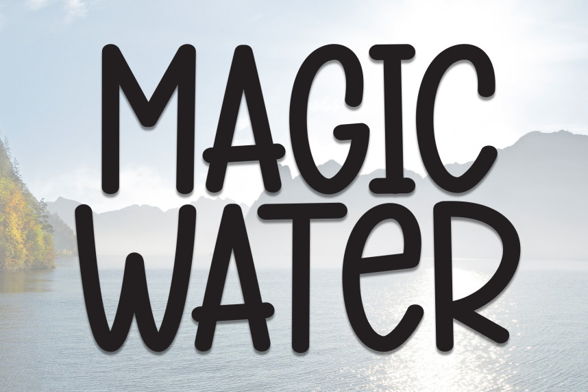 Magic Water Script Font - Befonts