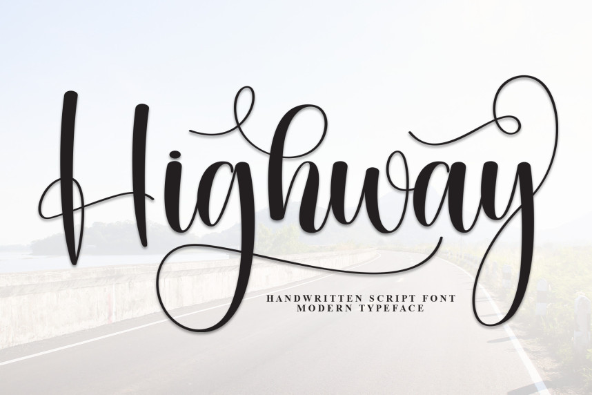 Highway Handwritten Font - Download Free Font
