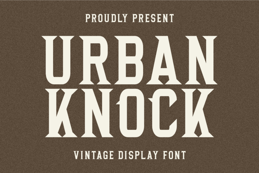 Urban Knock Font - Download Free Font