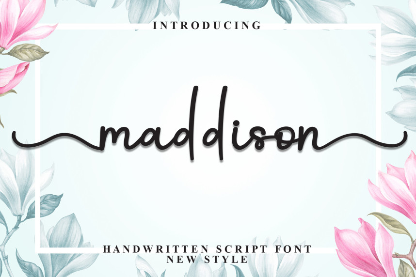 Maddison Handwritten Font - Befonts