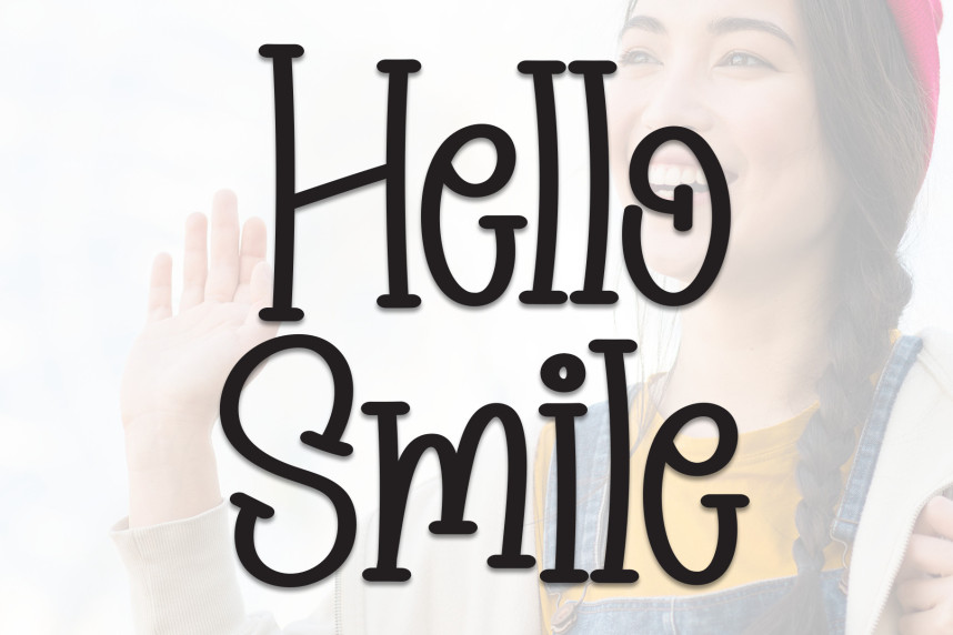 Hello Smile Script Font - Befonts