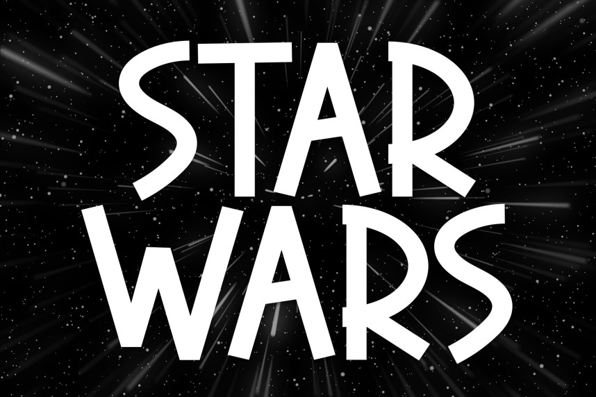 Star Wars Script Font - Befonts