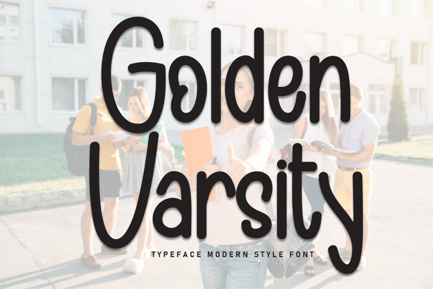 Golden Varsity Script Font - Download Free Font