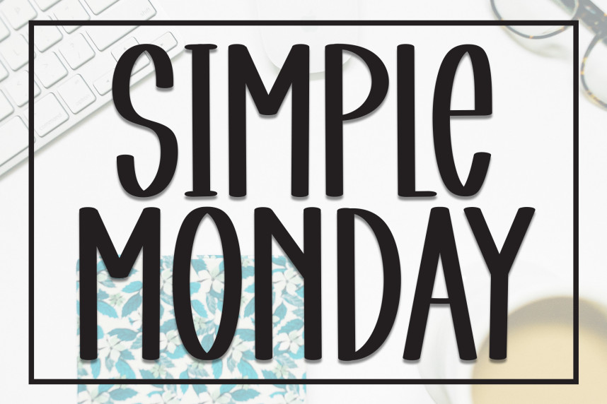 Simple Monday Font - Befonts