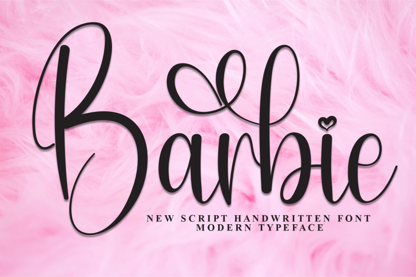 Barbie Handwritten Font - Befonts