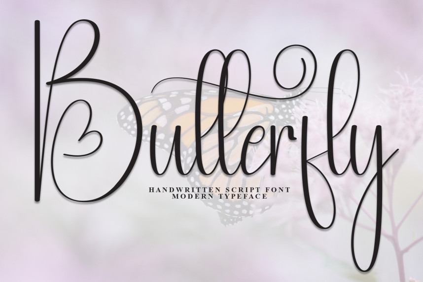 Butterfly Script Handwritten Font - Download Free Font