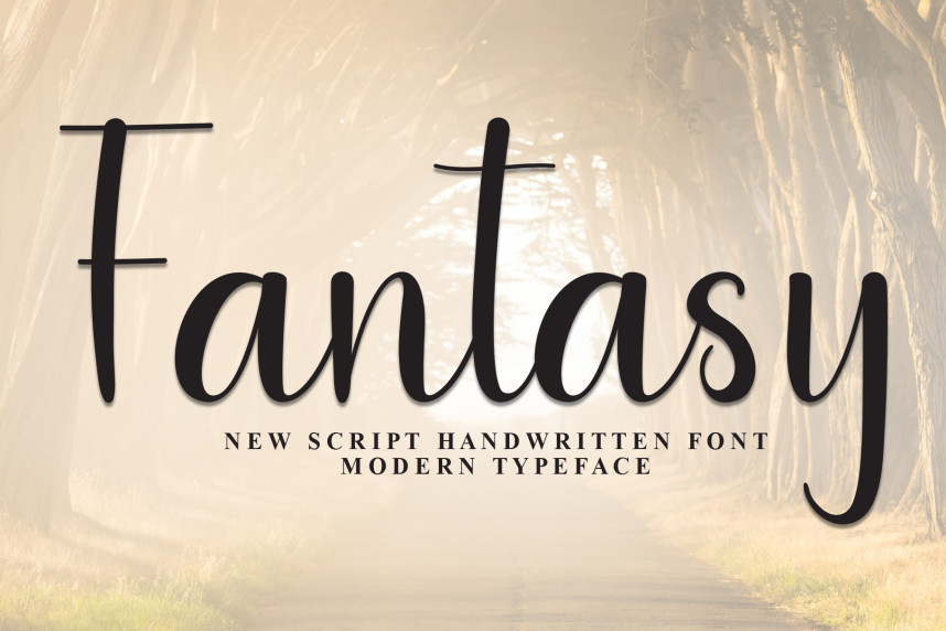 Fantasy Script Handwritten Font - Download Free Font