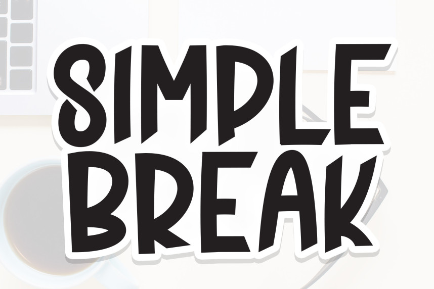 Simple Break Script Font - Download Free Font