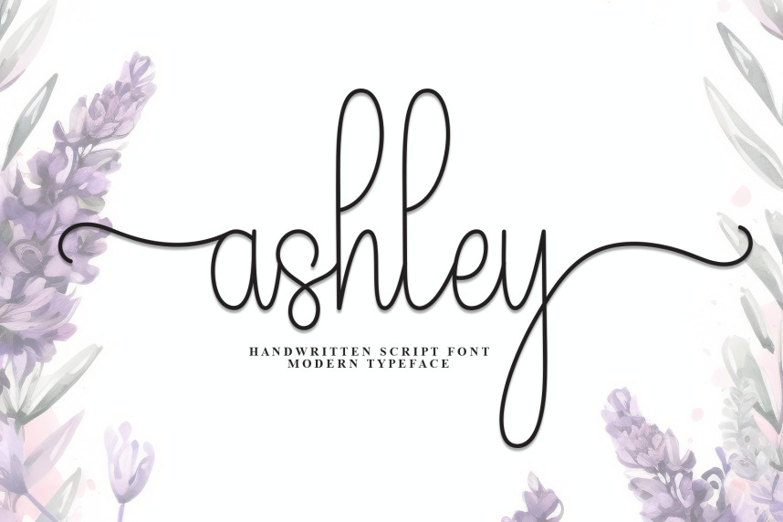 Ashley Handwritten Font - Befonts