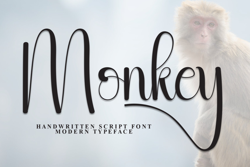 Monkey Script Handwritten Font - Download Free Font