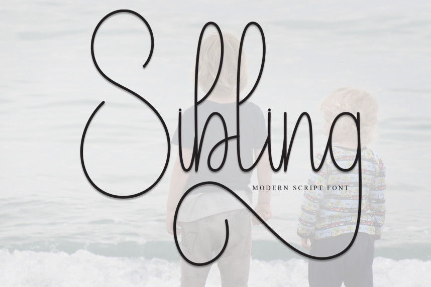 Sibling Handwritten Font - Befonts
