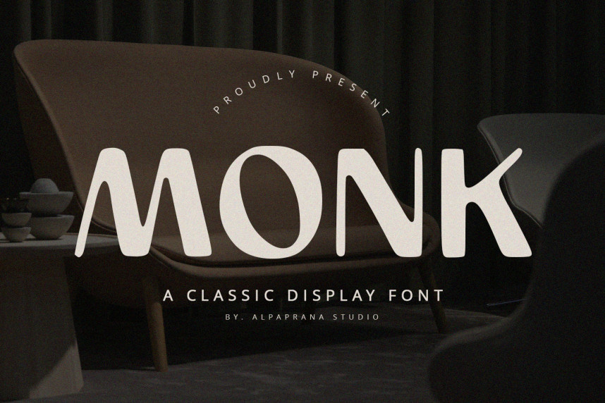 Monk - Display Font - Download Free Font