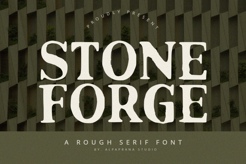 Stoneforge - Serif Font - Download Free Font