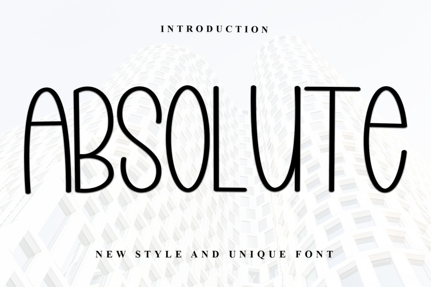 Absolute Script Unique Font - Download Free Font