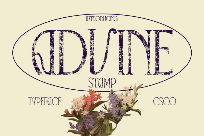 Advine Stamp Font - Download Free Font