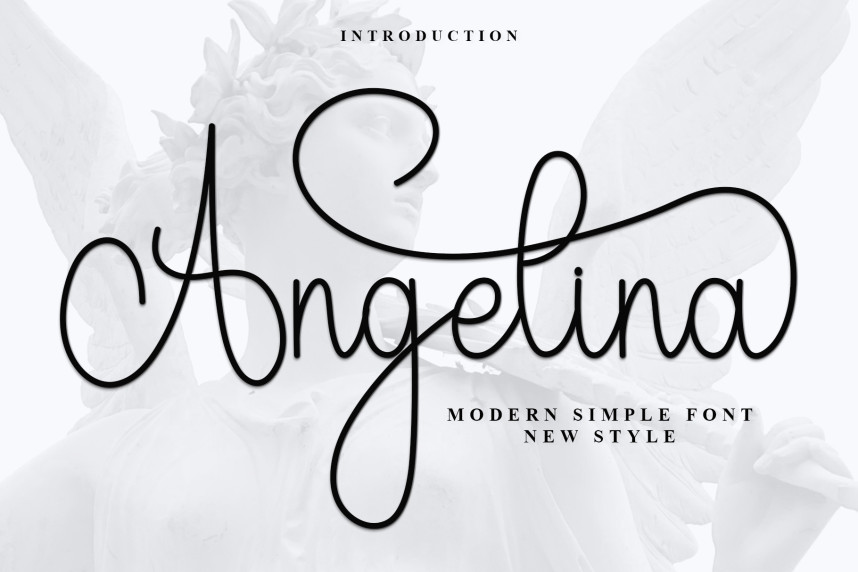 Angelina Handwritten Script Font - Download Free Font